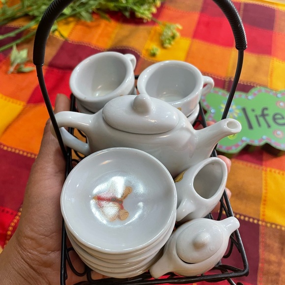 Toys | Miniature Tea Cup Party Set | Poshmark
